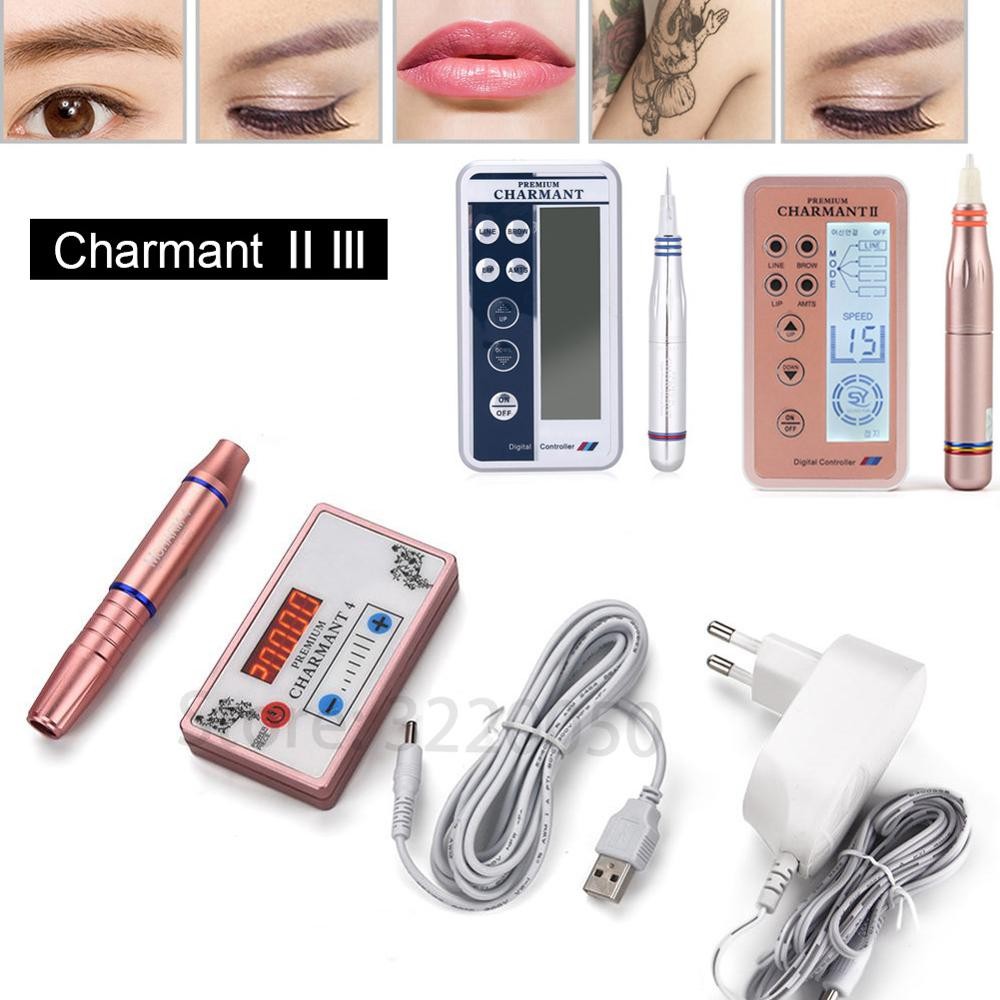 Jual New Dermografo Charmant 2 Machine Digital Permanent Makeup Tattoo ...