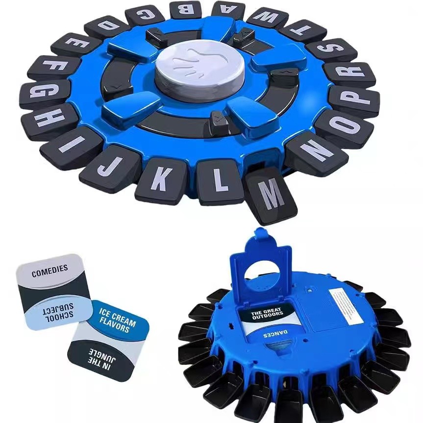 Jual English and Spanish tapple Crazy Alphabet Game board games toys ...