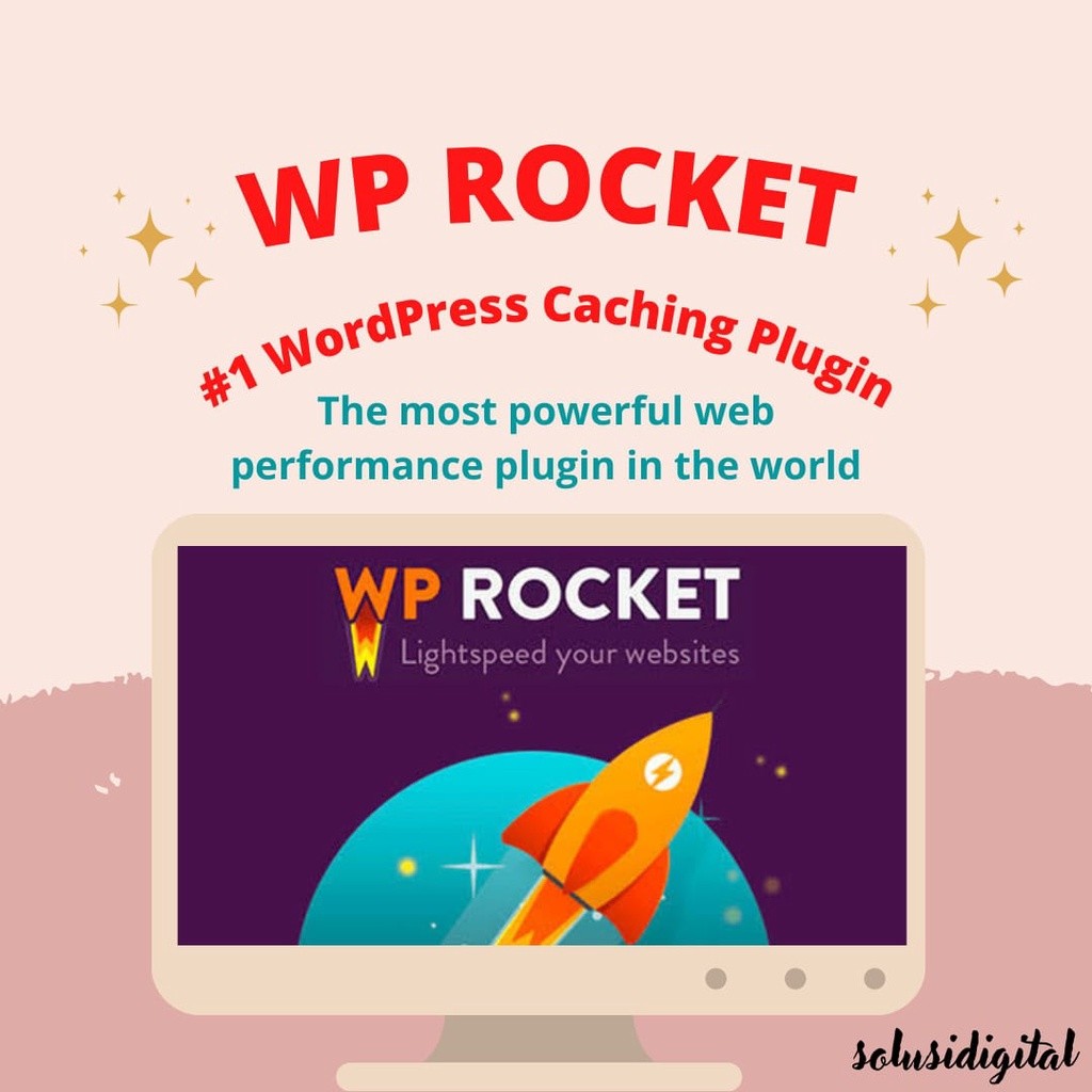 Jual WP Rocket Plugin Cache Pro (Lisensi Original) | Shopee Indonesia