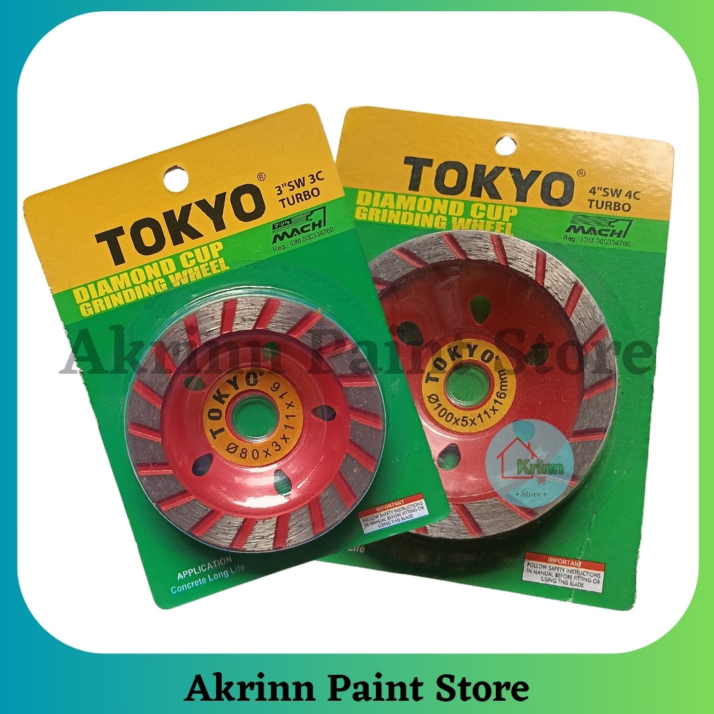 Jual Mata Gerinda Beton Poles Beton - Diamond Cup Grinding Wheel Tokyo ...