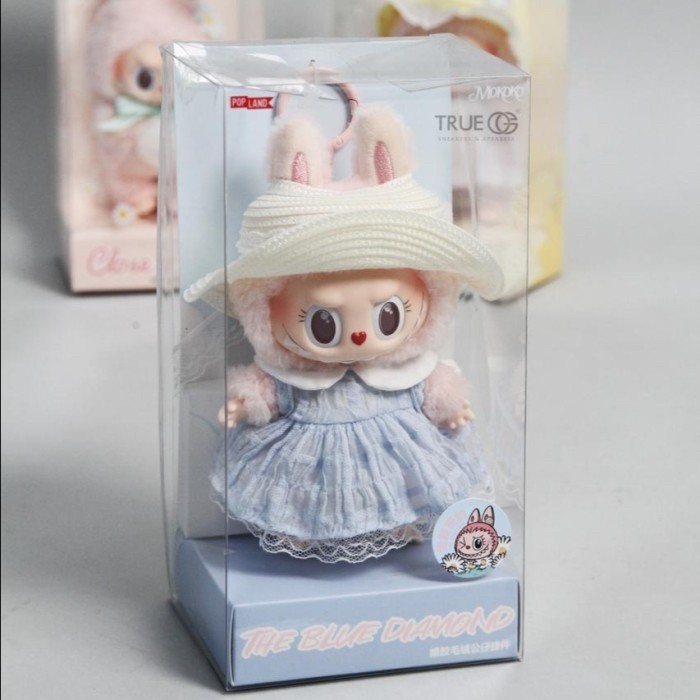 Jual Pop Mart Labubu The Monsters Mokoko V3 The Blue Diamond Vinyl ...
