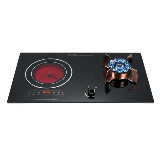 Jual Household gas-electric dual purpose cooktop embedded stove 2 3 4 ...