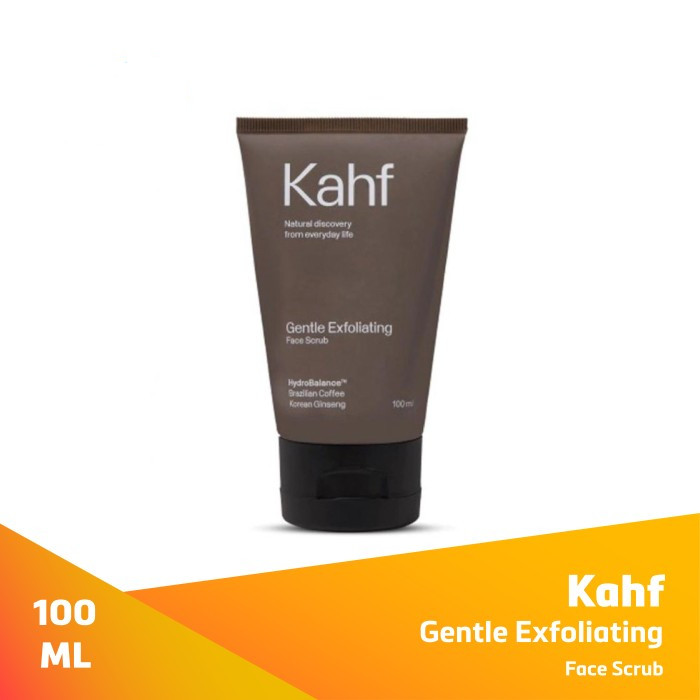 Jual Kahf Gentle Exfoliating Face Scrub 100 ml Coklat Lawan Noda Hitam ...