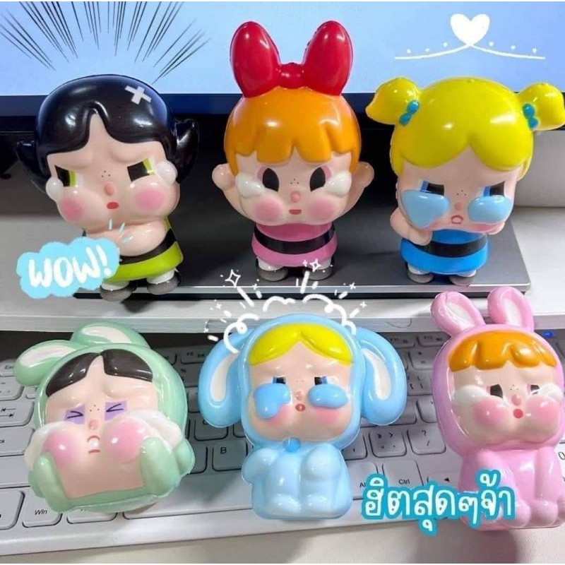 Jual (wk acc) Mainan Squishy Crybaby PPG Powerpuff Girls Bunny Rabbit ...