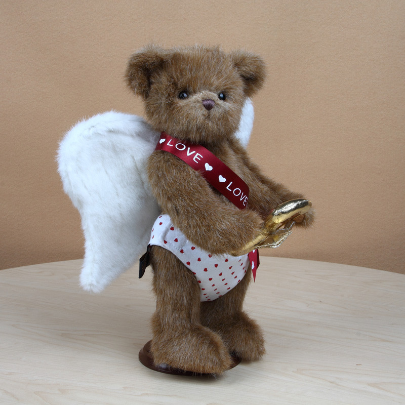 Jual Cupid Plush teddy bear Toy Stuffed Teddy Bear with Joints can move ...