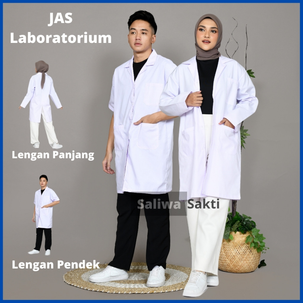 Jual Jas Lab Lengan Panjang dan Pendek | Jas Labor Untuk Praktek | Jaz ...