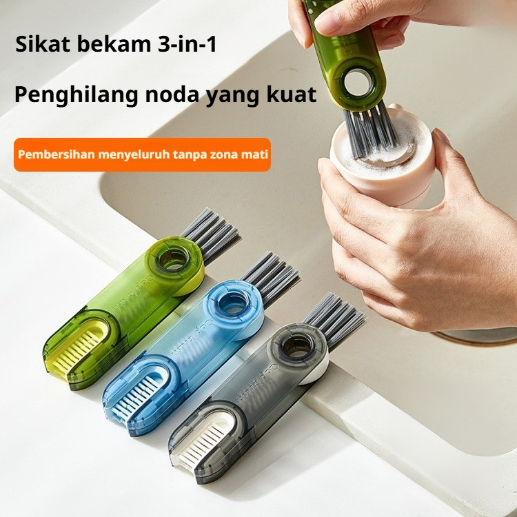 Jual ⚡Barang spot+Kirim dalam 24 jam⚡Sikat pembersih mulut cangkir berbentuk U/Sikat Pembersih ...