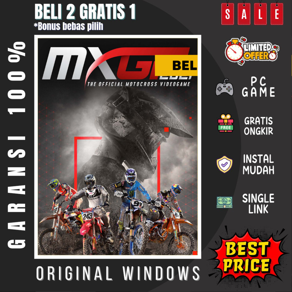 Jual MXGP 2021 THE OFFICIAL MOTOCROSS VIDEOGAME - GAME PC - GAME LAPTOP ...