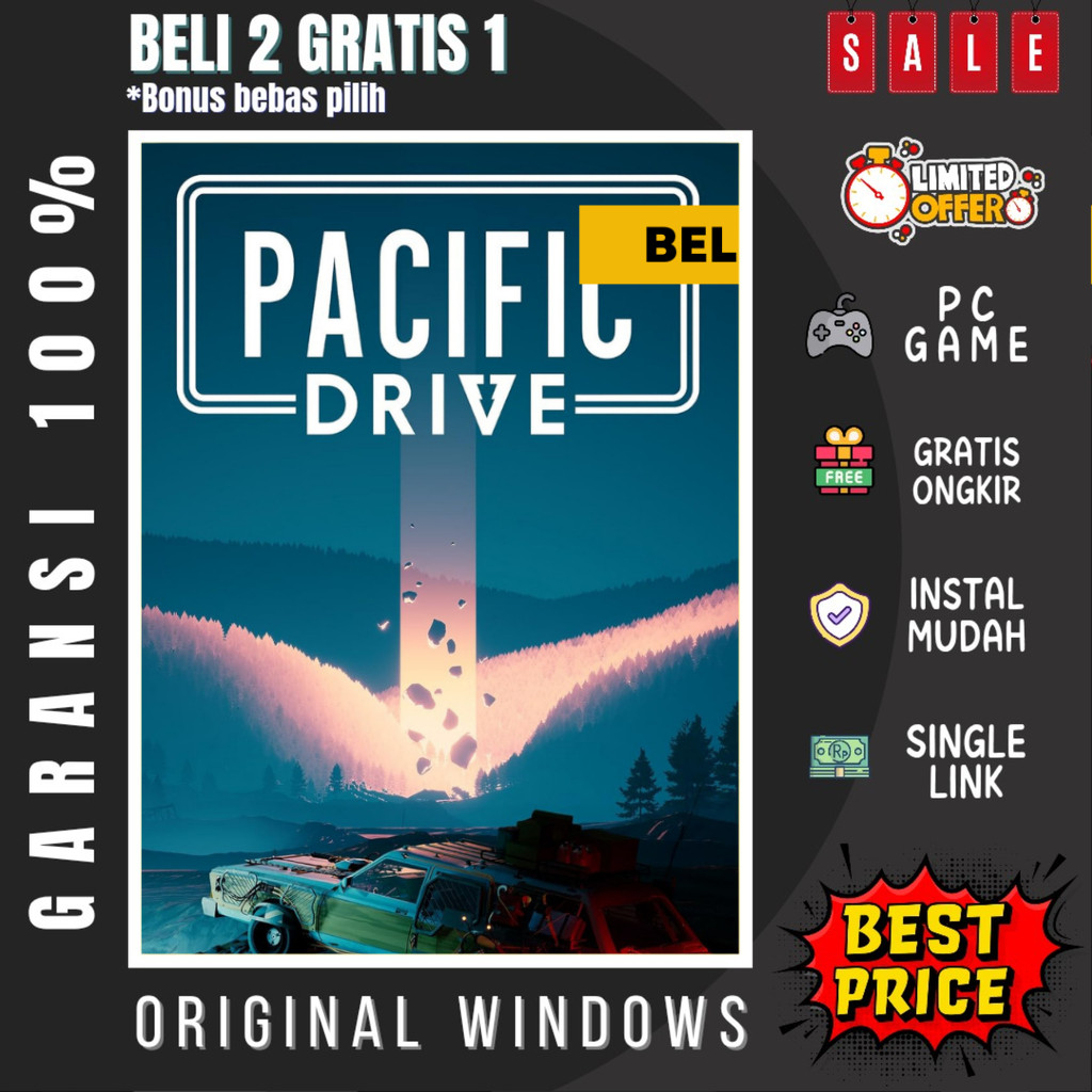 Jual PACIFIC DRIVE DELUXE EDITION - GAME PC - GAME LAPTOP - PC GAMES ...