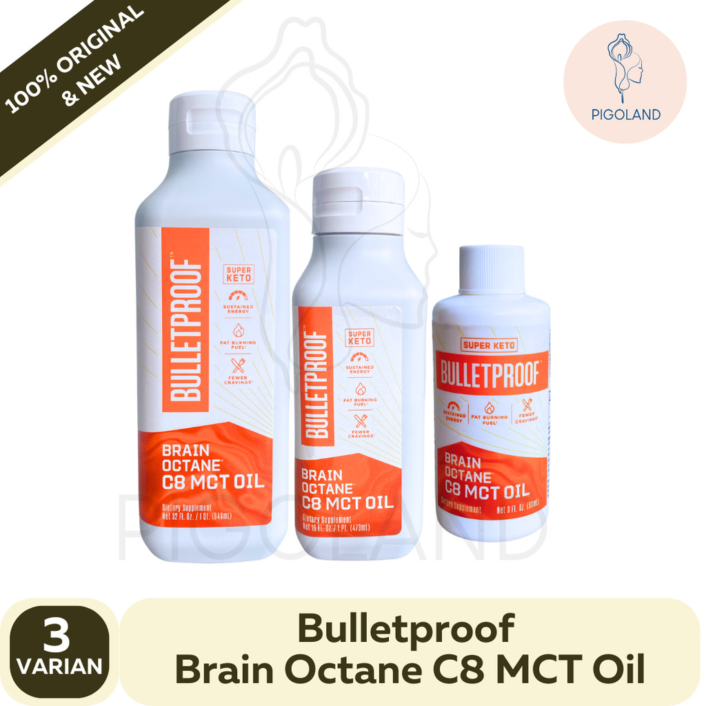 Jual Bulletproof Brain Octane C8 MCT Oil Dietary Supplement Suplemen ...