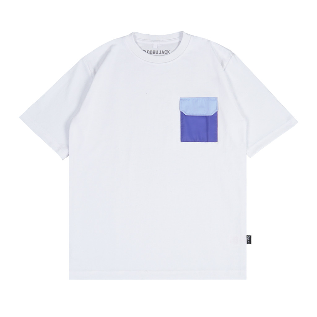 Jual Logitech X Dobujack T-Shirt Oversize Moli Pocket White Purple ...