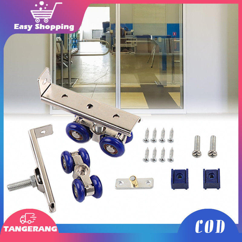 Jual Roda Gantung Pintu Sliding 1 Set Roda Pintu Sliding Geser Roller ...