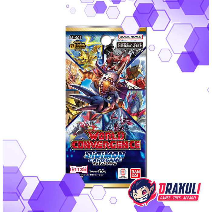 Jual Digimon Card Game Booster Pack World Converge BT-21 / BT21 ...