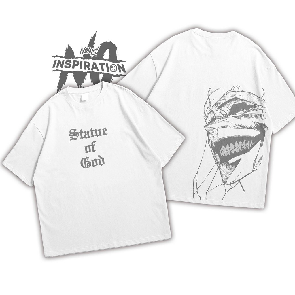 Jual kaos STATUE GOD kaos SOLO LEVELING series kaos anime distro 100% ...