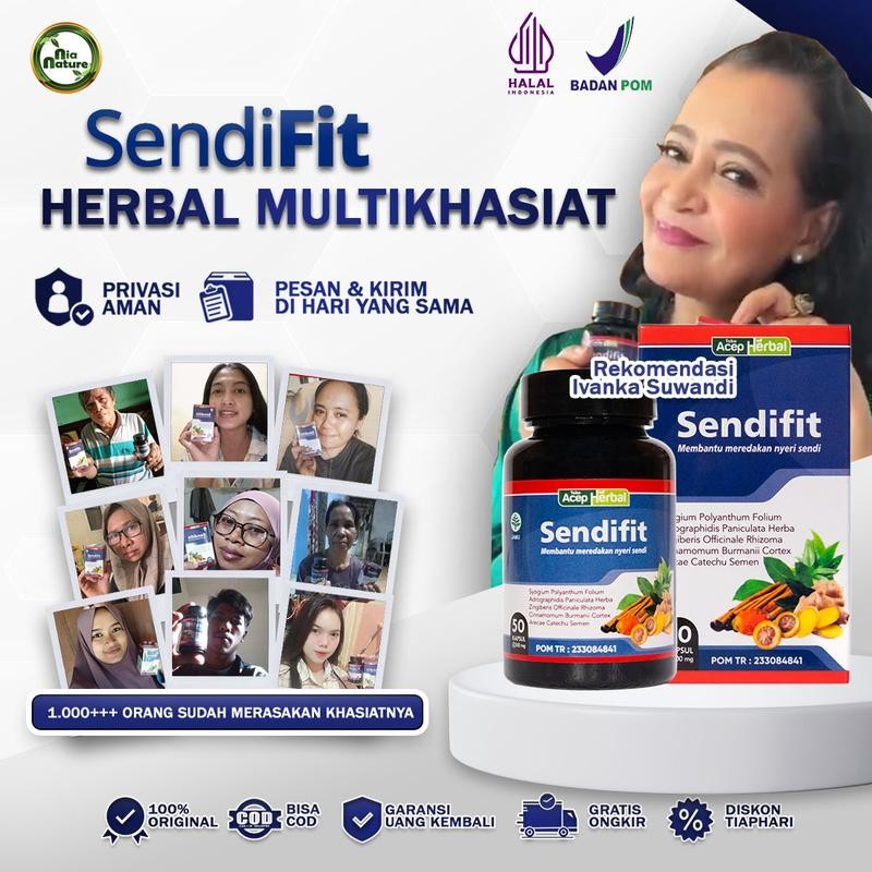 Jual Sendifit Original 100% Asli - Suplemen Kesehatan Tulang Dan Sendi ...