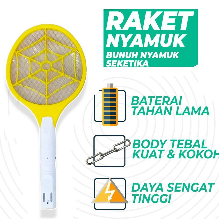 Jual SL Raket nyamuk insect killer 2-3 ini 1 canggih efektif Rak Nyamuk ...