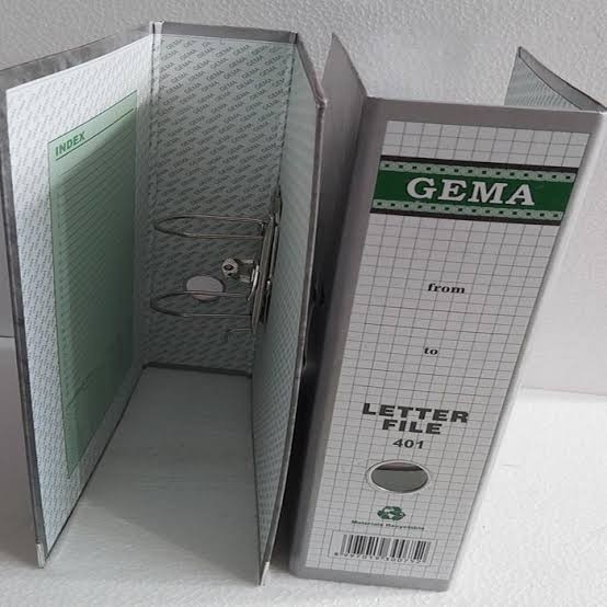 Jual Map Ordner Gema 401 Folio Abu-Abu | Shopee Indonesia
