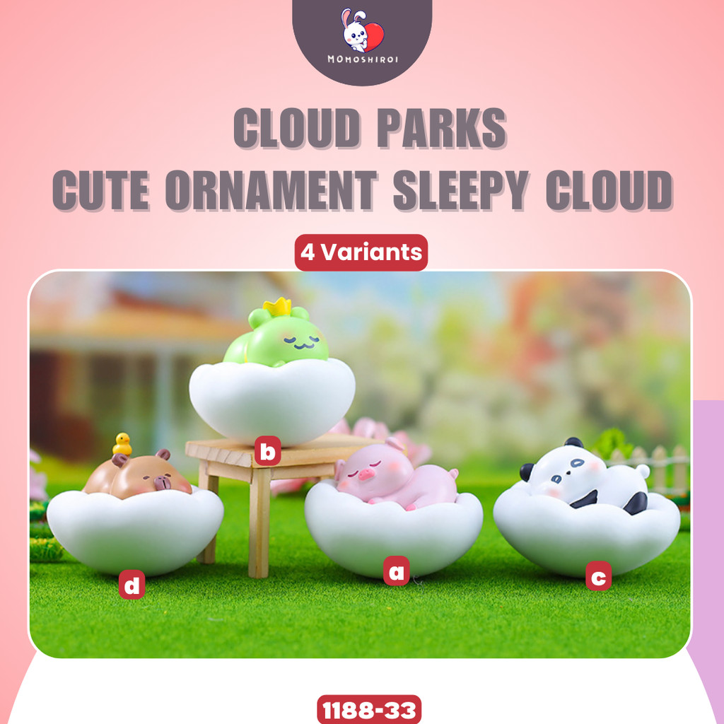 Jual W1188-33 (NEW) Action Figure Capibara Capybara Panda Cloud ...