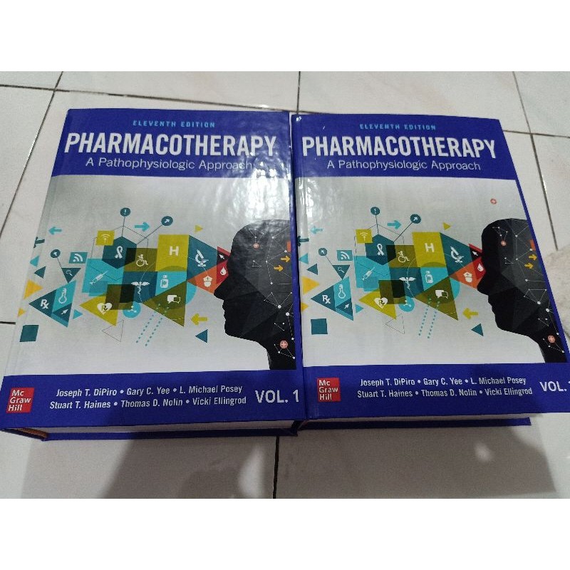 Jual pharmacotherapy A pathophysiologic approach 11th edition Joseph T ...