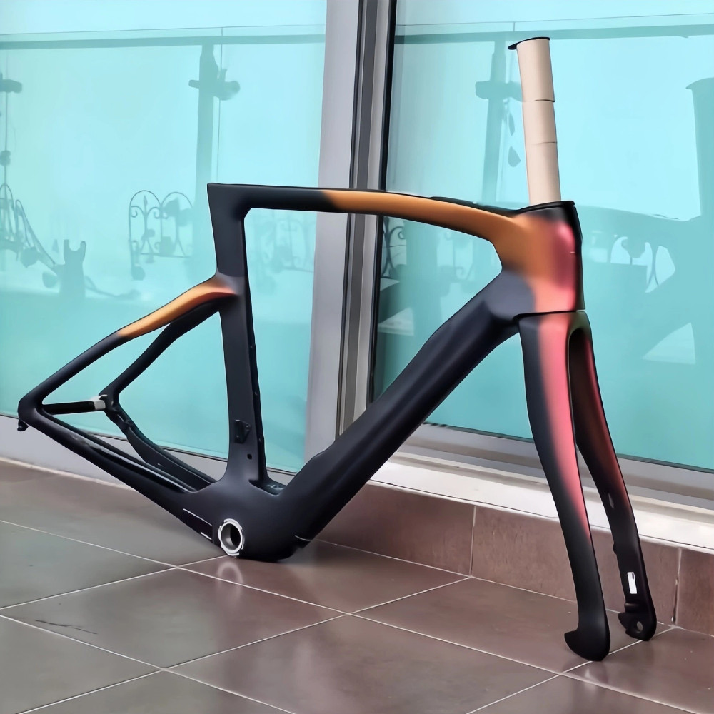 Jual 2025 T1100 Carbon Frame, BSA Threaded BB, Di2-Exclusive Routing ...