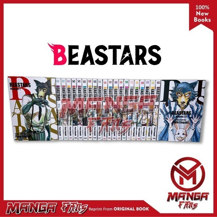 Jual Manga: BEASTARS 22 book series by Paru Itagaki - Bhs indonesia ...