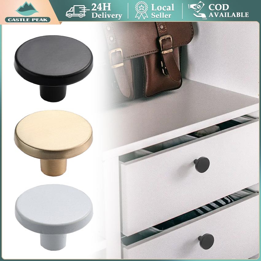 Jual Round Tarikan Pintu Laci Bulat Cabinet Door Knob Handle Round ...