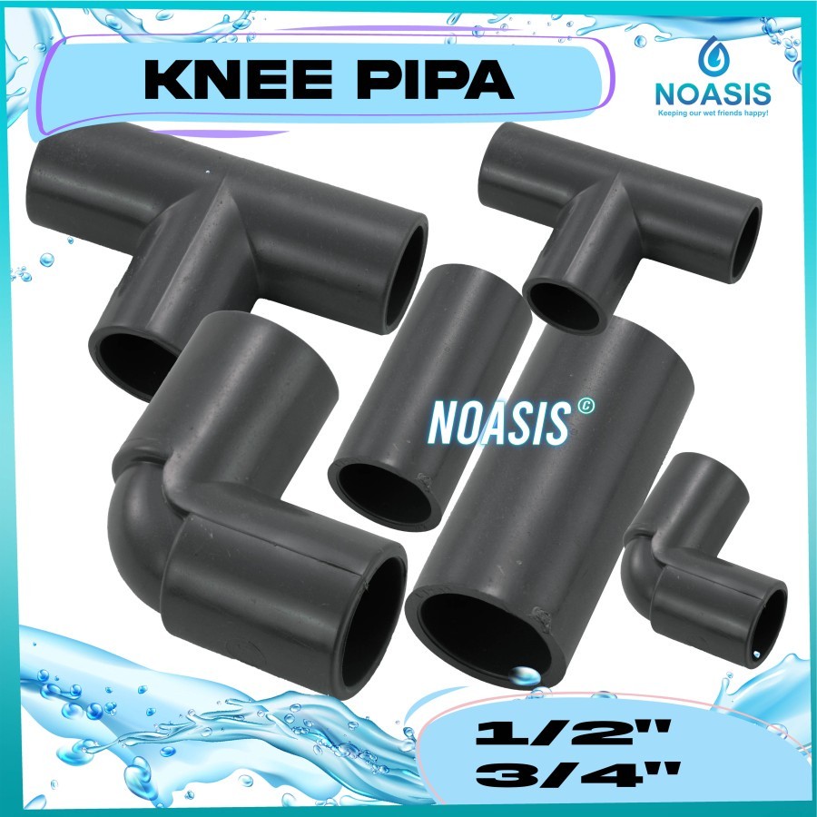 Jual SAMBUNGAN KNEE KENI PIPA AQUARIUM 1 INCH BENTUK L T I SOK PIPA ...