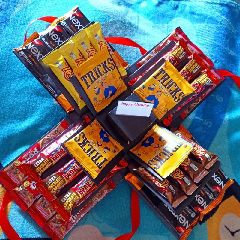 Jual SNACK BOX, BOX TARIK UANG ,EKSPLOSION BOX SNACK TARIK UANG , BOX ...