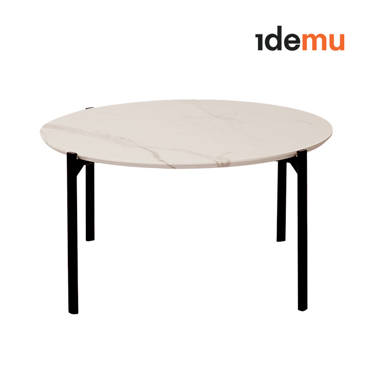 Jual IDEMU by VIVERE - Oslo Round Coffee Table Meja Ruang Tamu | Shopee ...