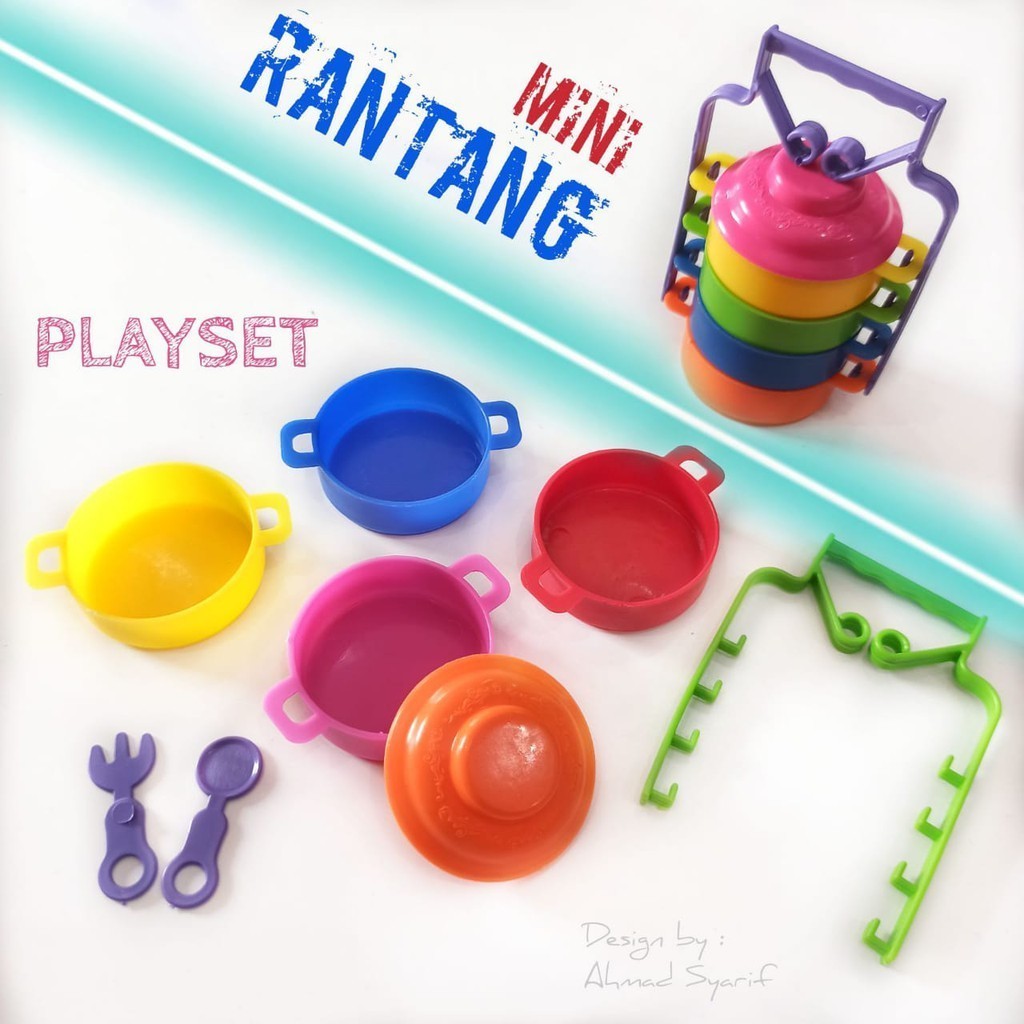 Jual SATUAN 1 BIJI MINI RANTANG PLAYSET | Shopee Indonesia