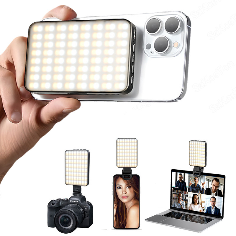 Jual Magnetic Mini LED Ring Light Selfie Light For iphone 16 Pro/16 Pro ...