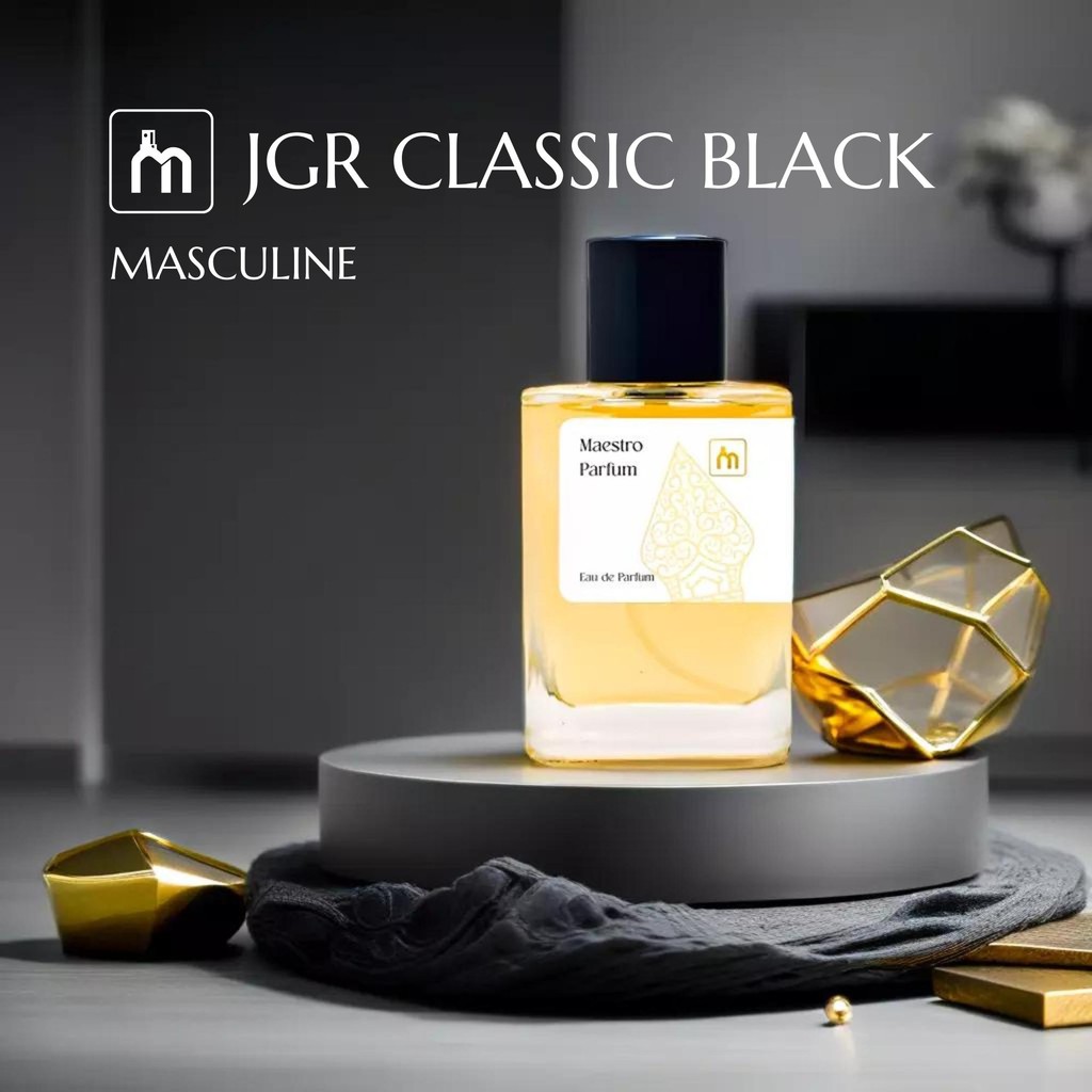 Jual Maestro Parfum JGR Classic Black (Strong, Luxurious, Mysterious ...