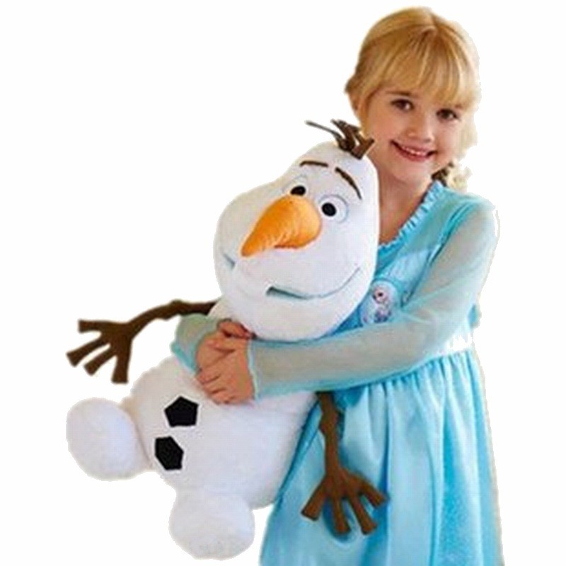 Jual Disney movie Frozen 30cm 50cm Olaf Plush Kawaii Snow Man Cartoon ...