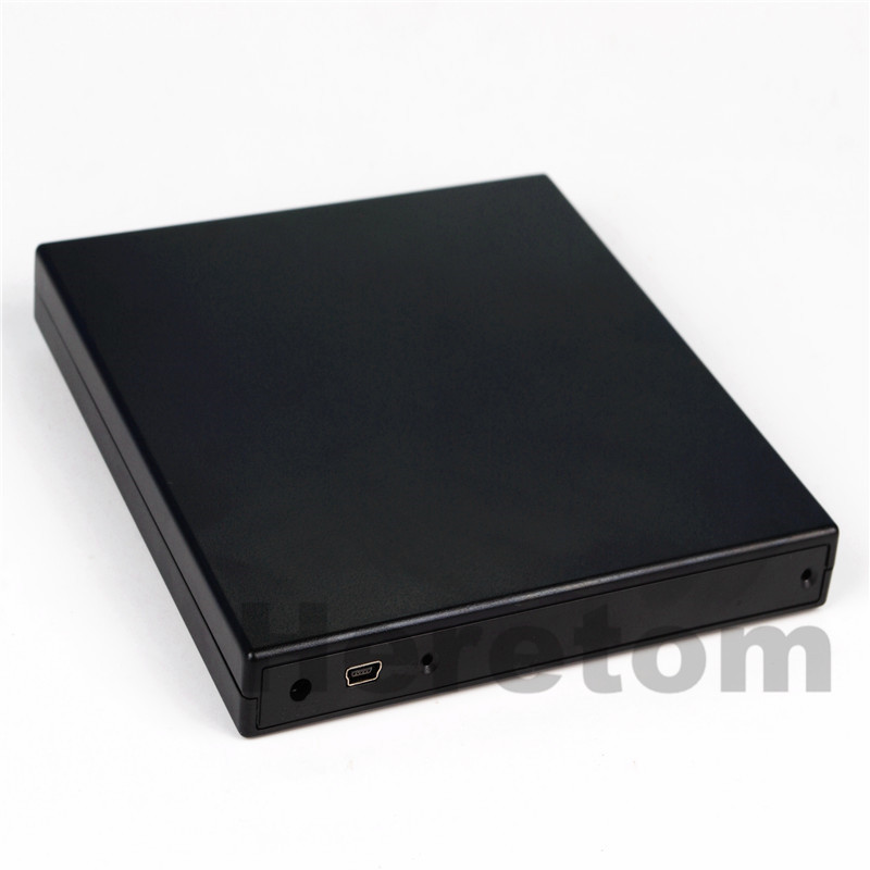 Jual 12.7mm USB 2.0 DVD/CD-ROM External DVD Drive Enclosure Optical ...