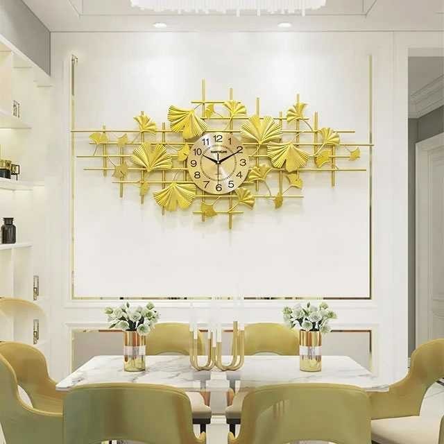 Jual Jam Dinding Besi Large Wall Clock Living Room Decoration Luxury ...