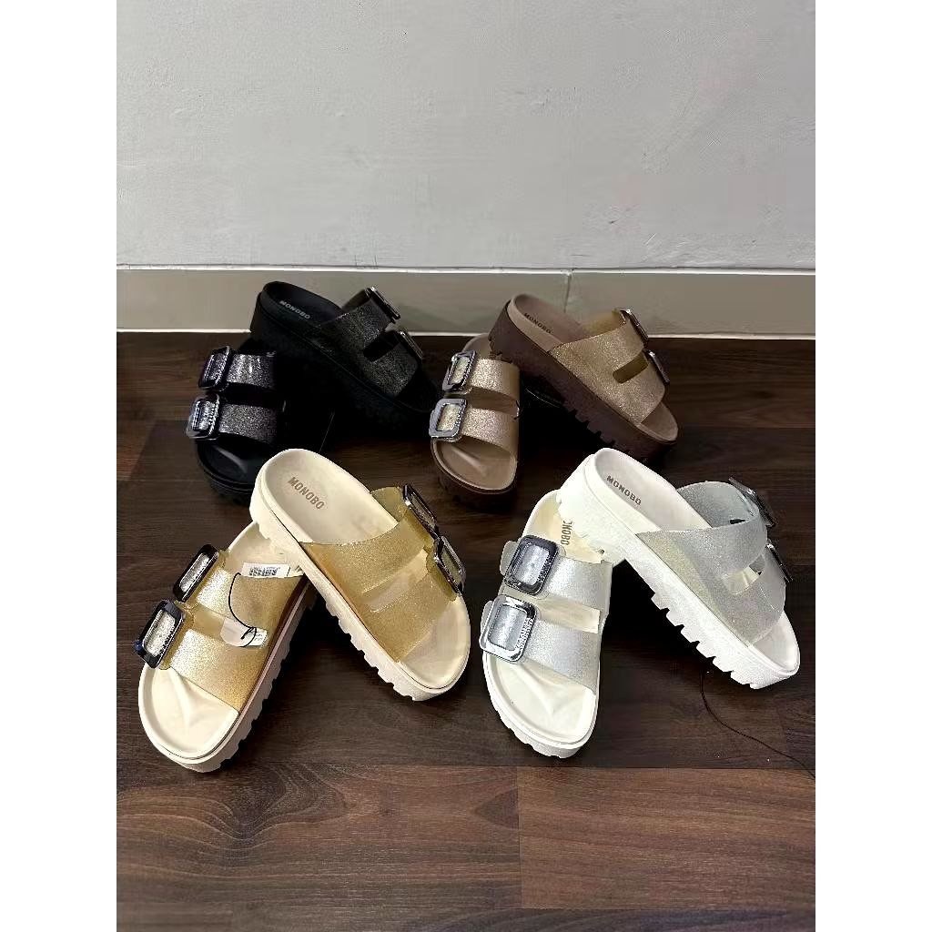 Jual Sandal Monobo Slip On Jello Glitter MNB04 - 5cm | Shopee Indonesia