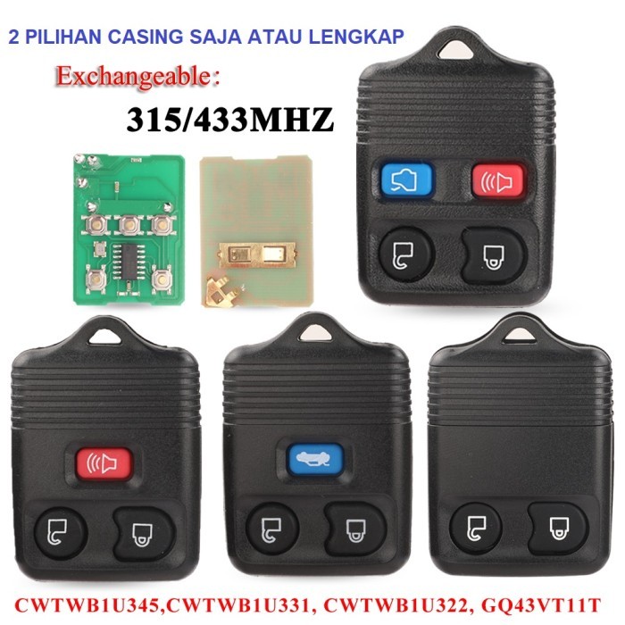 Jual UPGRADE KUNCI REMOTE FORD-ESCAPE-RANGER-EVEREST-TRIBUTE - STANDARD ...