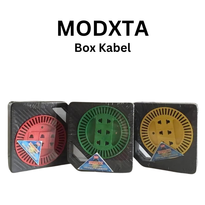 Jual MODXTA BOX KABEL 3 M - Roll Kabel Tembaga + Lampu Indikator (G ...