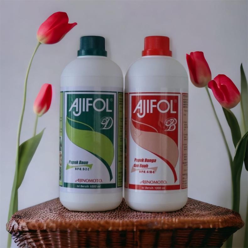 Jual PUPUK DAUN BUNGA DAN BUAH AJIFOL 1 L TMT | Shopee Indonesia
