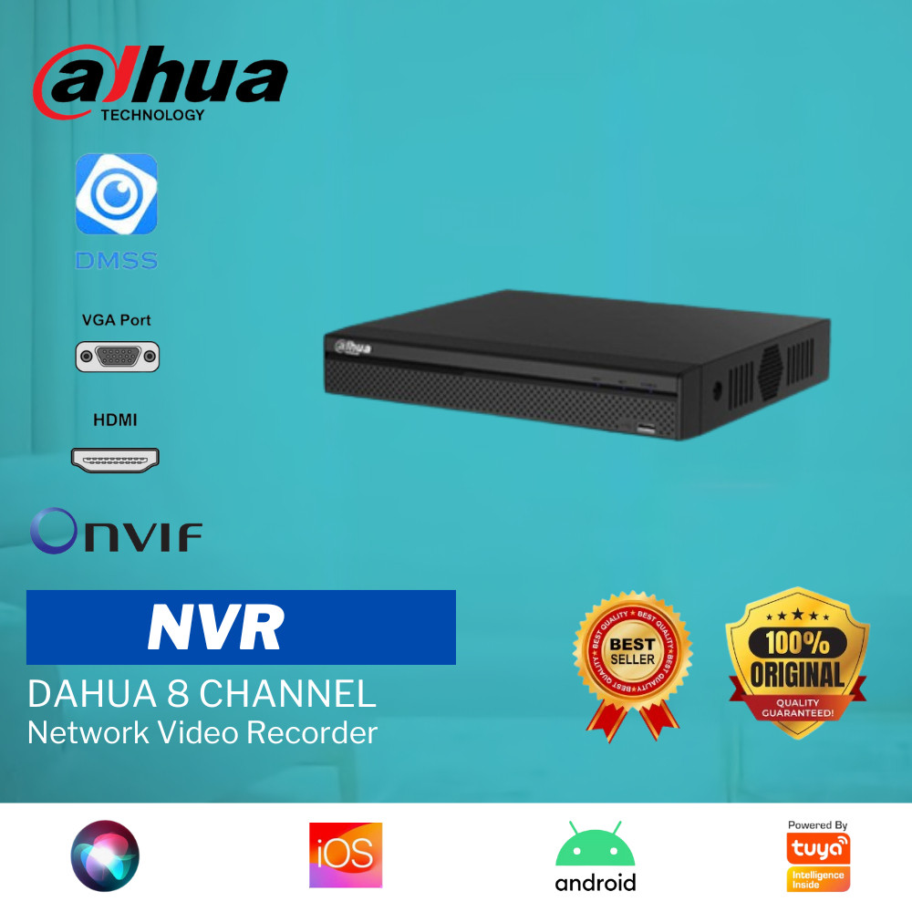 Jual NVR 8 Channel Support ONVIF IP Camera | Shopee Indonesia