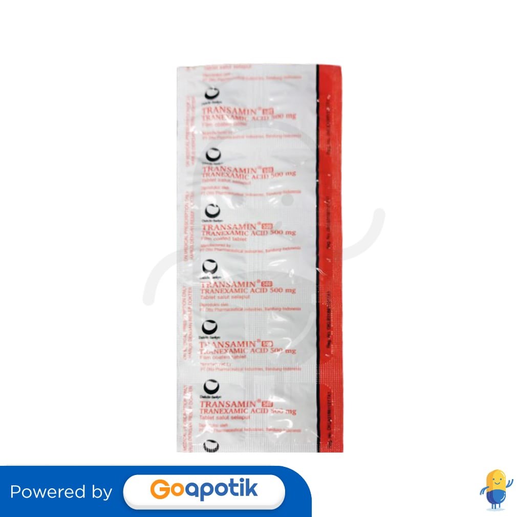 Jual Transamin 500 Mg Strip 10 Tablet | Shopee Indonesia