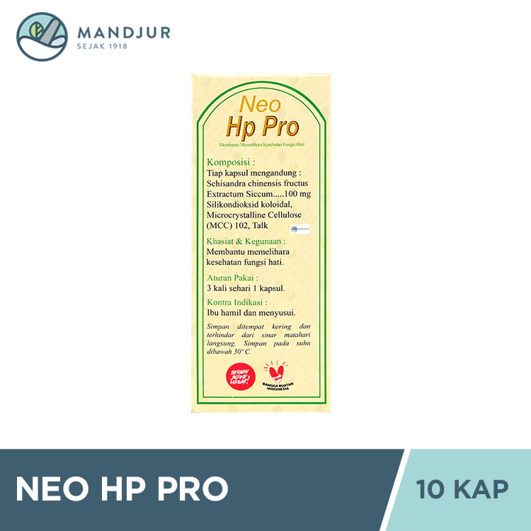 Jual Neo Hp Pro 10 Kapsul - Memelihara Kesehatan Fungsi Hati | Shopee ...
