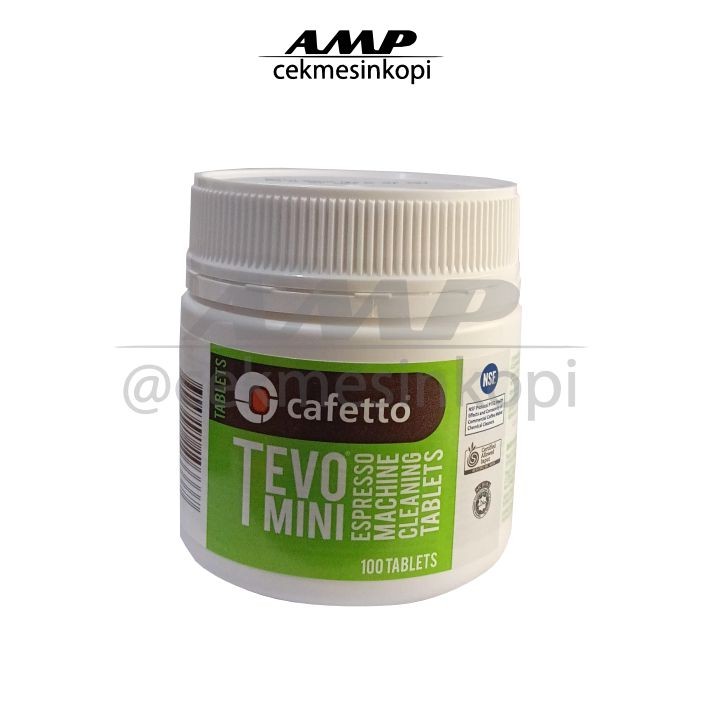 Jual Cafetto Tevo Mini Espresso Cleaning Tablets - Isi 100 Tablet ...