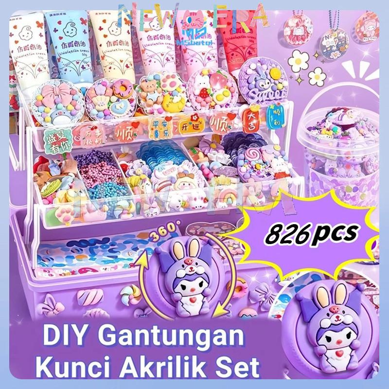 Jual Children's Toy Gift Box Full Set of Handmade Diy Gooka Material ...
