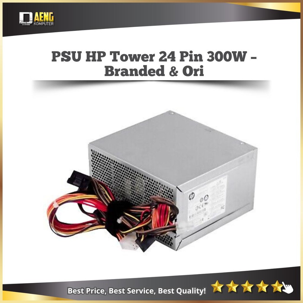 Jual Power Supply Psu Power Suplay PC Original Branded Merk HP 24 pin ...