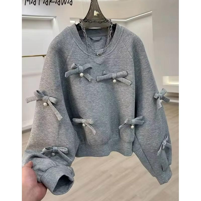 Jual SWEATER KOREA - SWEATER CROP - SEMAR SWEATER | Shopee Indonesia