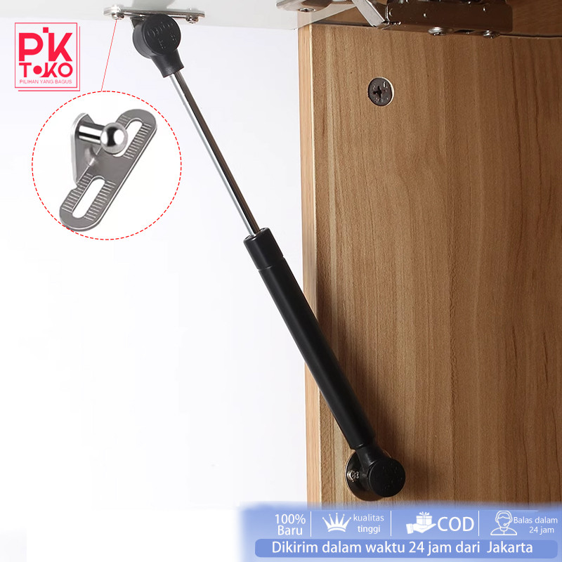 Jual Engsel Pintu Atas Engsel Hidrolik 100N Batang Penopang Pegas Gas ...