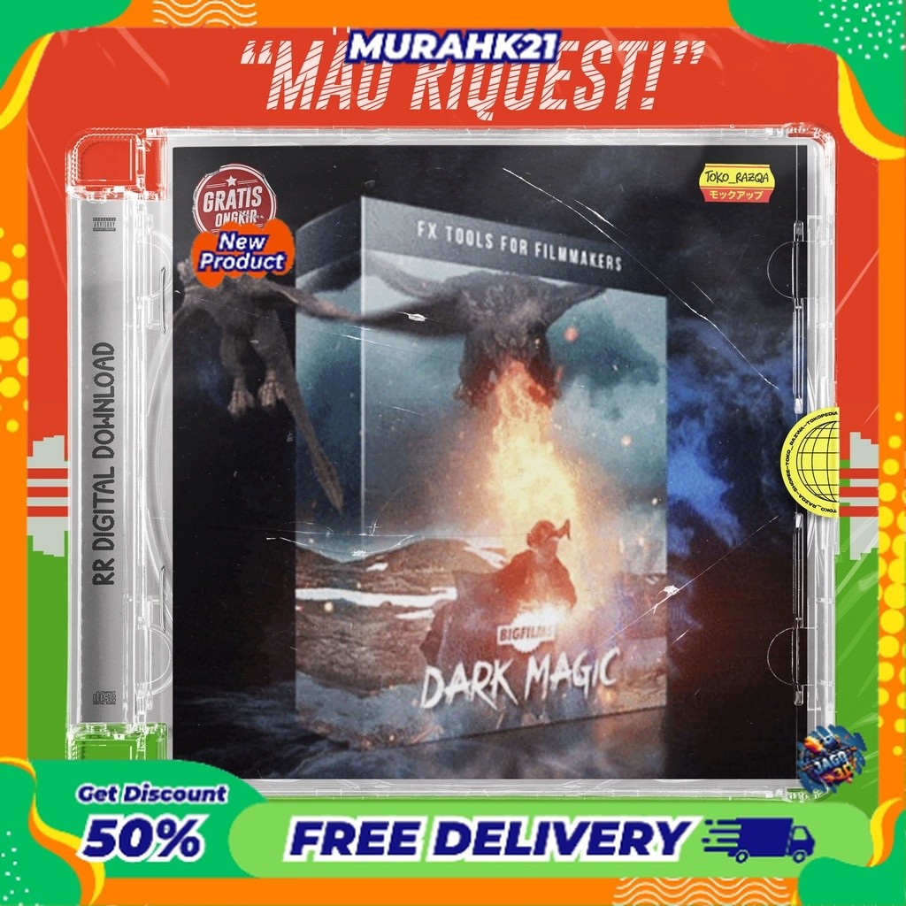 Jual Bigfilms DARK MAGIC Pack 4K For After Effects, Premiere Pro, Final Cut Pro, Davinci, Sony ...