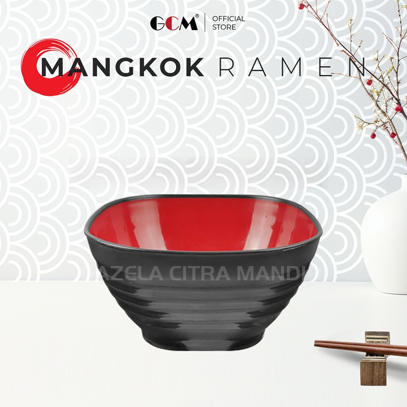 Jual SPESIAL 12 PCS MANGKUK RAMEN type 571 MODEL KOTAK ULIR KUALITAS ...