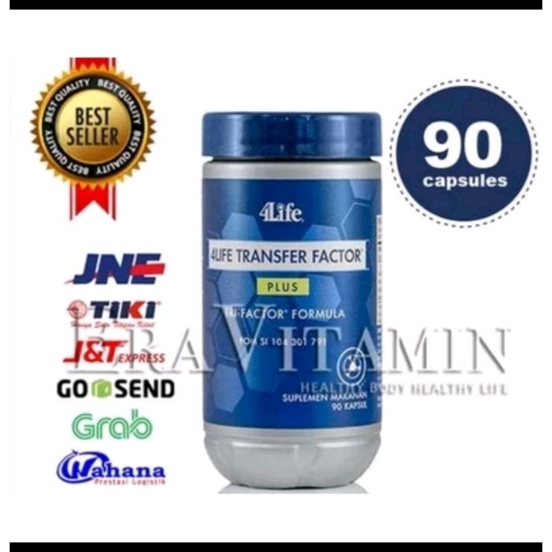 Jual 4Life Transfer Factor Plus Original Isi 90 Obat Vitamin Suplemen ...
